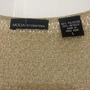 Moda International | Dresses | Sexy Gold Mesh Victoria Secret Moda ...